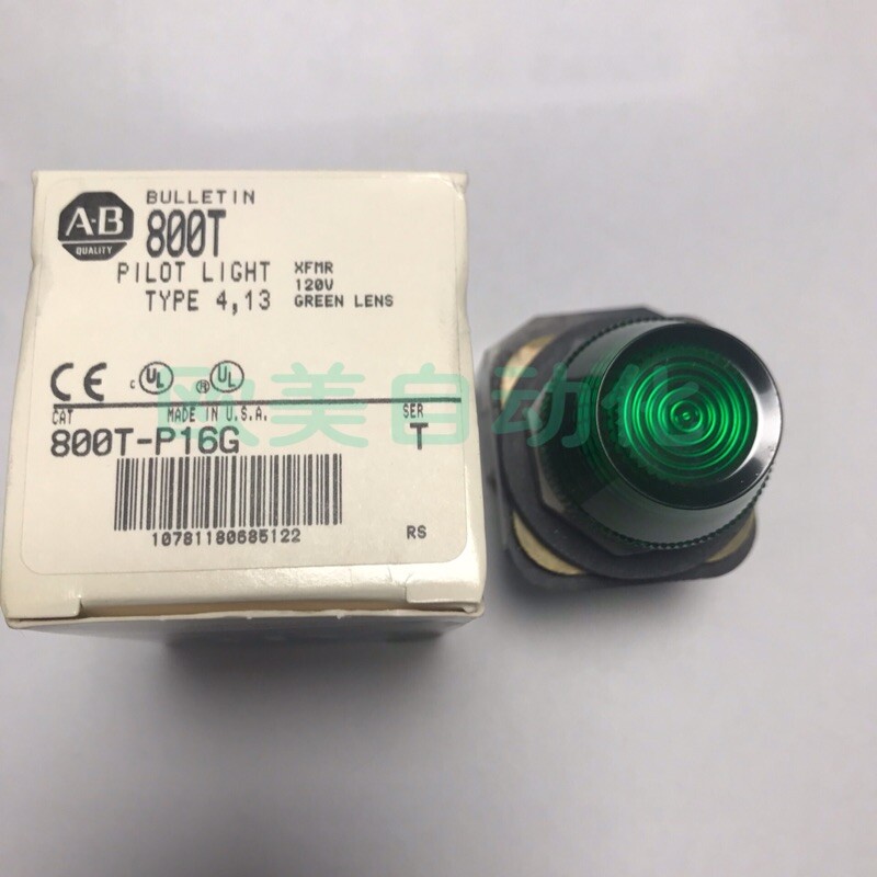 1pcs New 800T-P16G 120V green indicator light 800T-P16G in box | eBay