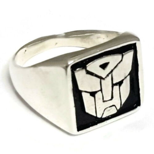 Transformers Autobot Men's Ring .925 Sterling Silver!! | eBay