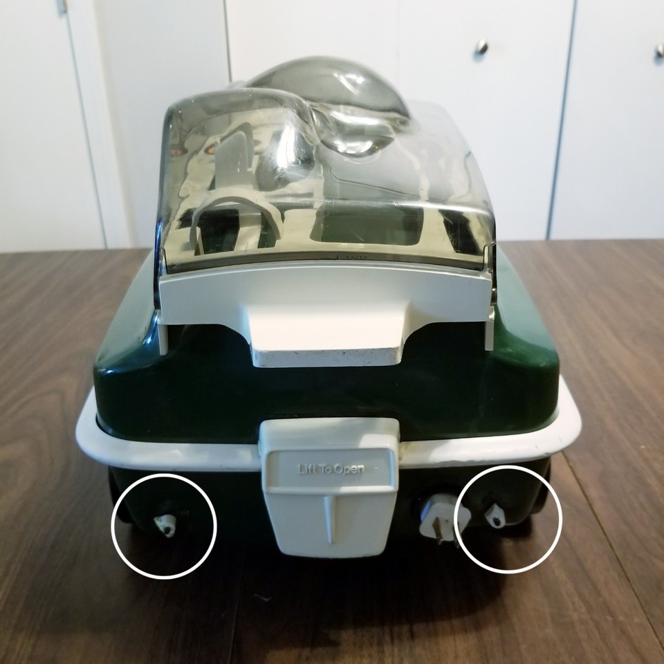 Eureka 1784B Roto Matic Power Team Vintage Green Canister Vacuum ...