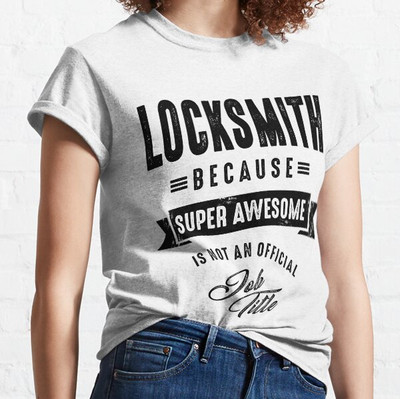 Locksmith Work Job Title Gift 100% Cotton Tee S-3XL | eBay Australia