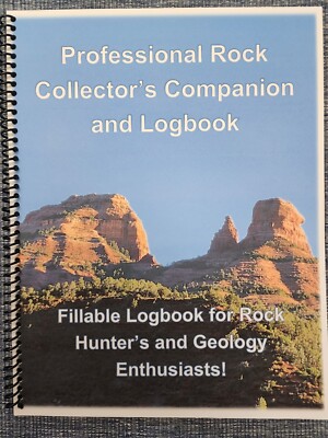 Rock Collectors' Companion and Logbook, Spiral, Heavy Vinyl Covers 🇺🇲🇺🇲 ...