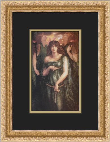 Dante Rossetti Astarte Syriaca Custom Framed Print | eBay