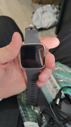 Fitbit Versa Lite Edition Smart Watch - Charcoal - FB415 | eBay