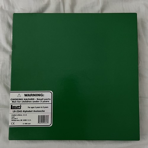 Lauri Crepe Foam Alphabet Letters A to Z Panel Puzzle 1995 Homeschool ...