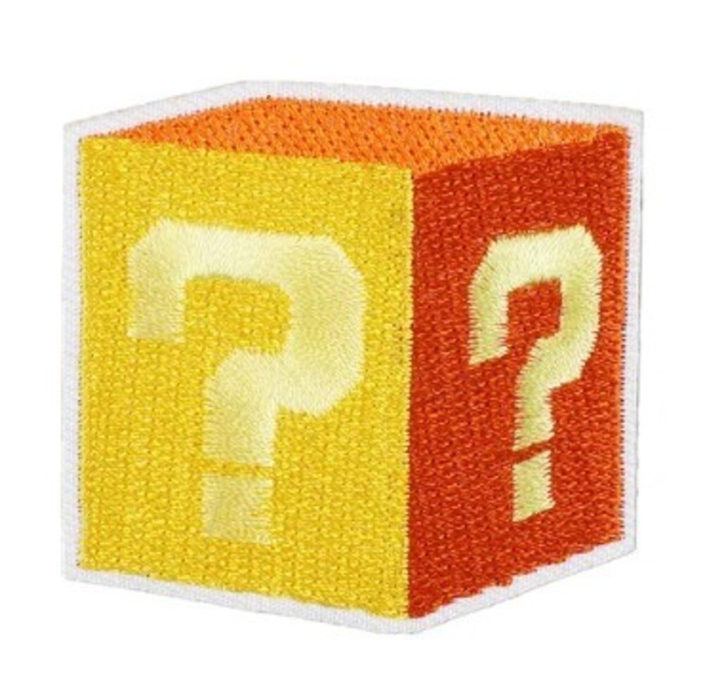 Mario Power Up Box 1.97 Inches Tall Embroidered Patch | eBay