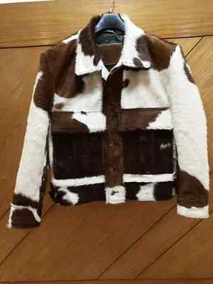 Cow Hide Jacket hair on for Woman's Pony Skin Western Leather Jacket | eBay