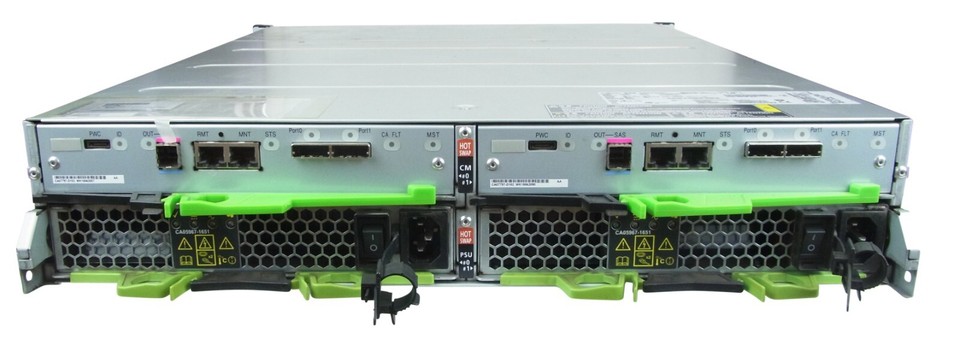 Fujitsu ETERNUS DX60 S3 ET063AU 2x Controller Module CA07797-D102 2x ...
