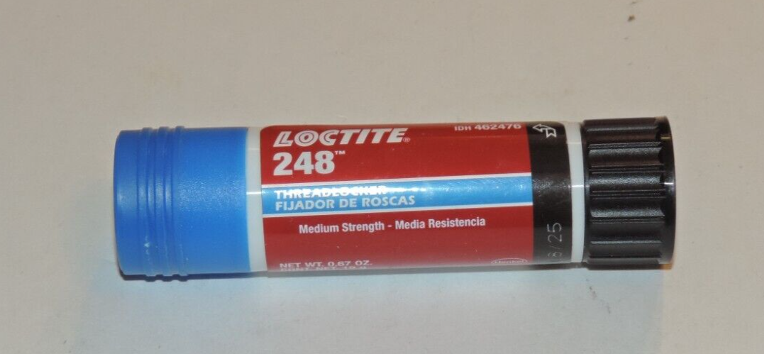 Loctite 462476 Threadlocker 248 Stick Blue 0.67 Oz 19g Part# 37087 for ...