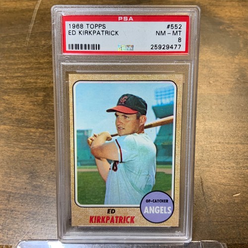 1968 Topps Ed Kirkpatrick #552 *Angels* PSA 8 NM-MT | eBay