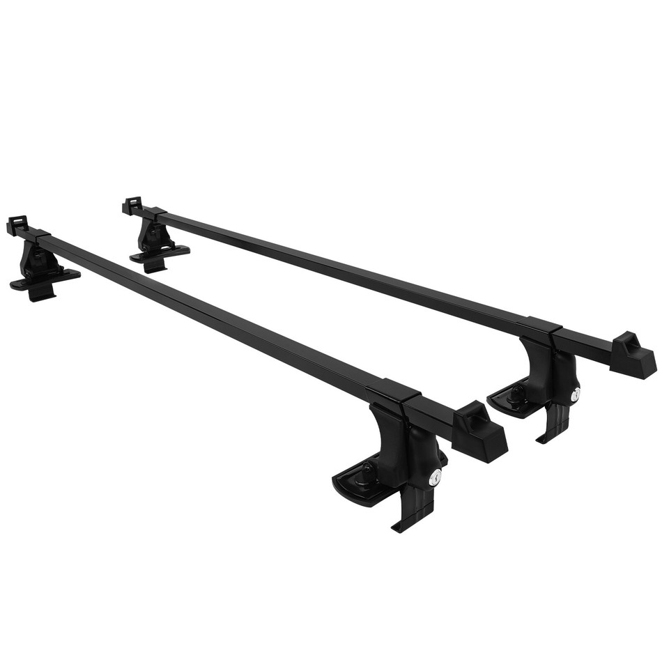 54" Car Top Roof Rack Cross Bars Cargo Kayak Carrier W/Lock For 2010-13 ...
