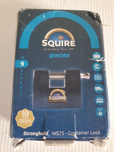 Squire stonghold ws75- contrainer lock, neuf | eBay