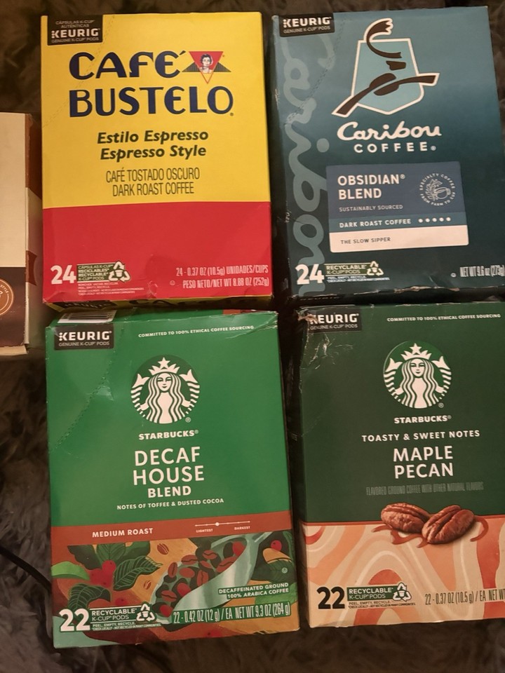 Assorted K-Cup Keurig Pods x 117 - 9 Different Flavors Listed Below | eBay