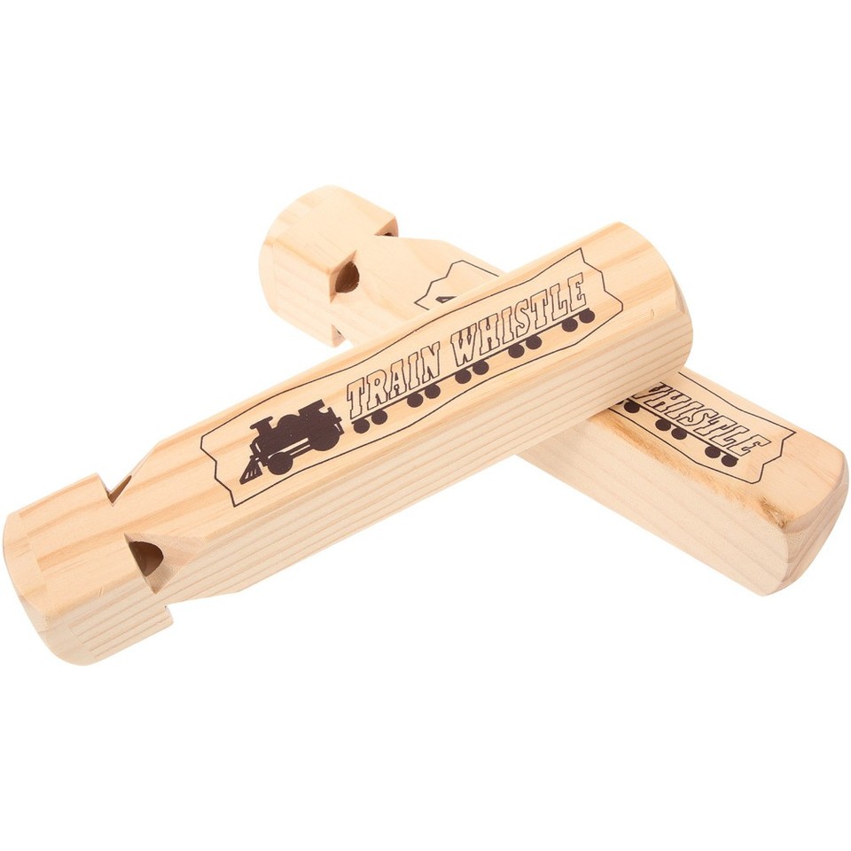 2pcs Cartoon Train Pattern Whistle Musical Toy Wind Instruments | eBay ...