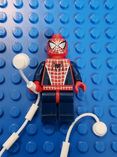LEGO® Spider-Man 3 dark blue silver Minifigure Spd028 4856 4855 4857 ...