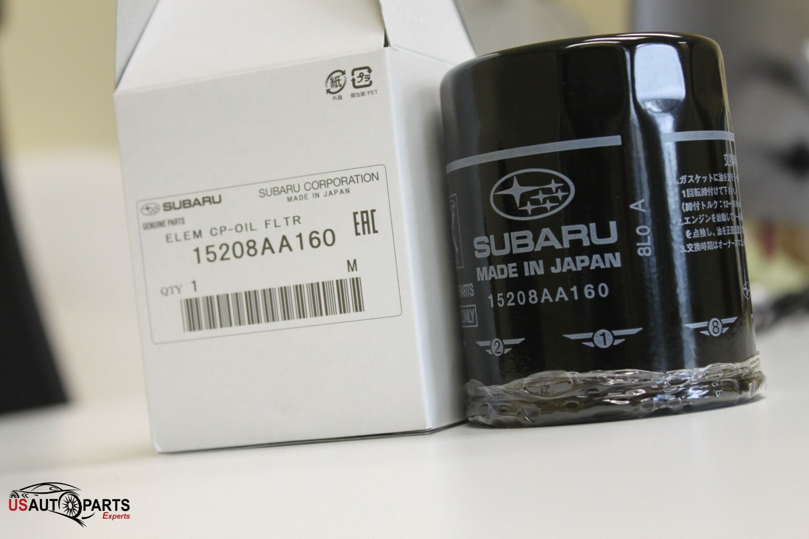 8 PACK Genuine Subaru Engine Oil Filter 15208AA160 Impreza Legacy MADE ...