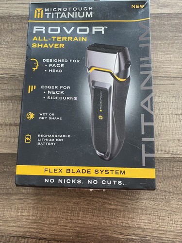MICROTOUCH TITANIUM ROVOR ALL-TERRAIN SHAVER FLEX BLADE SYSTEM/ W | eBay