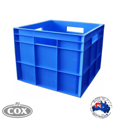 Hobby Box Cube Plastic Stack-able Container Toys Vinyl Records Storage ...