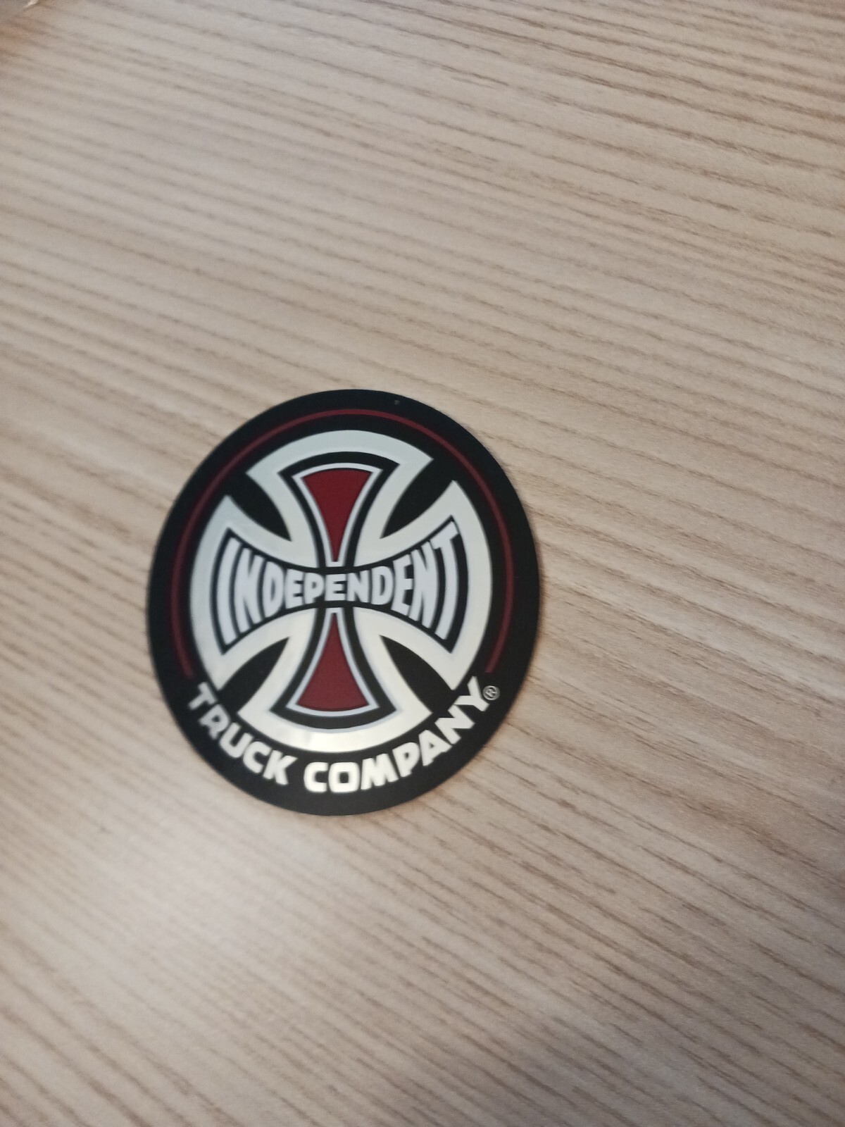 Independent Truck Company Sticker 3 Inch Out Of Print Iron Cross Logo ...