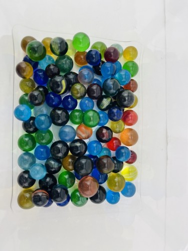 lot of 95 antique glass marbles vintage Mostly Solid Colors | eBay
