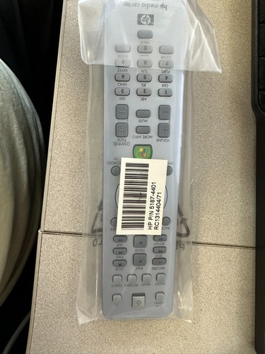 HP Media Center Remote Control (P/N 5187-4401) | eBay