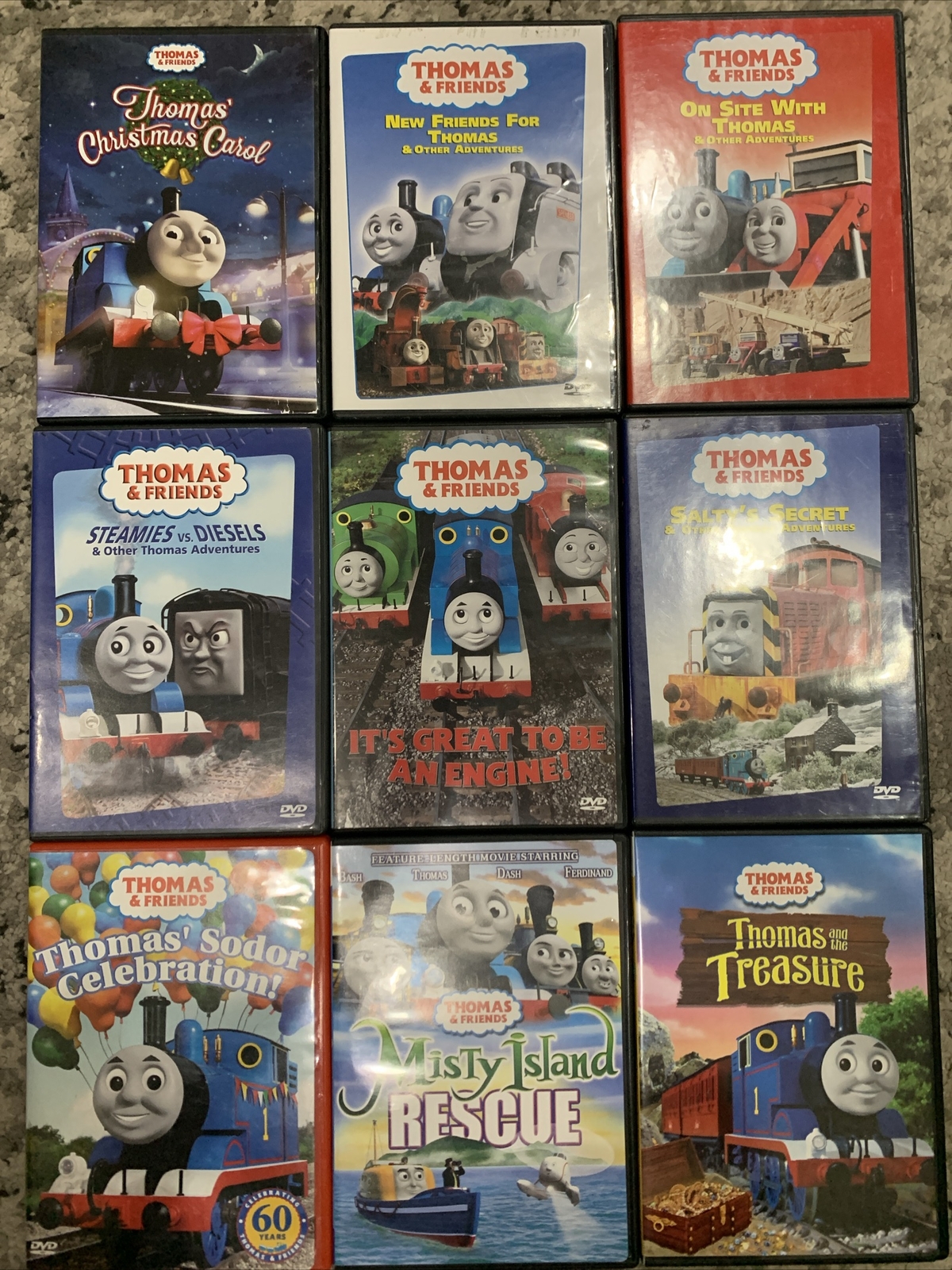 Thomas & Friends DVDs Lot of 9 Thomas the | Grelly USA