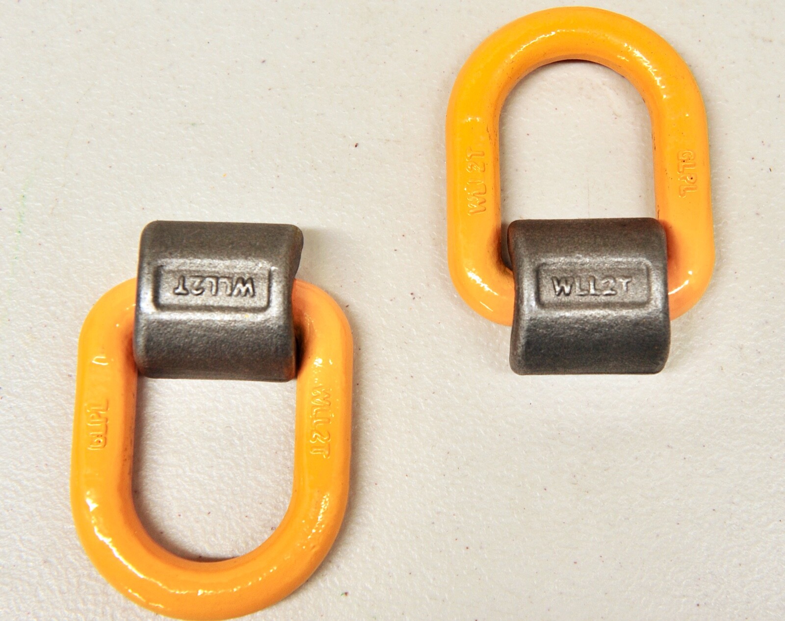 2X 2.0T Weld on Lifting Lug Lashing Tie Down D Ring Link Lifting ...