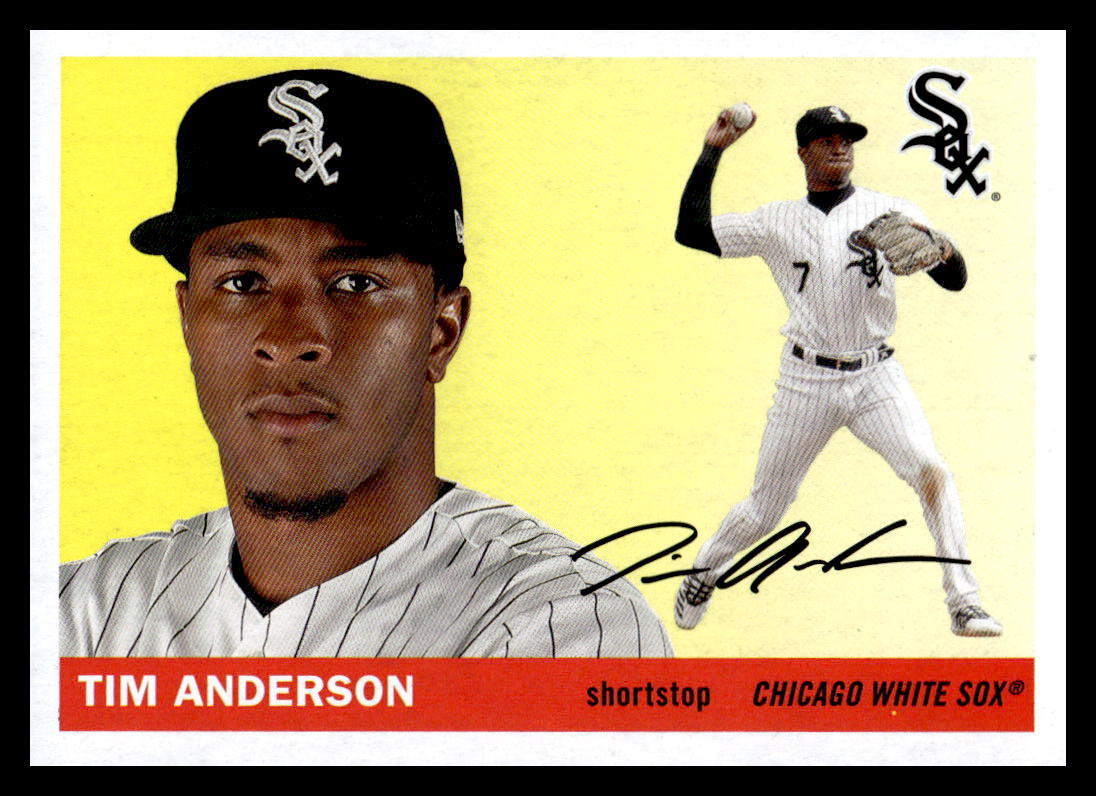 2020 Topps Archives Tim Anderson 1955 Design 58 White Sox | eBay