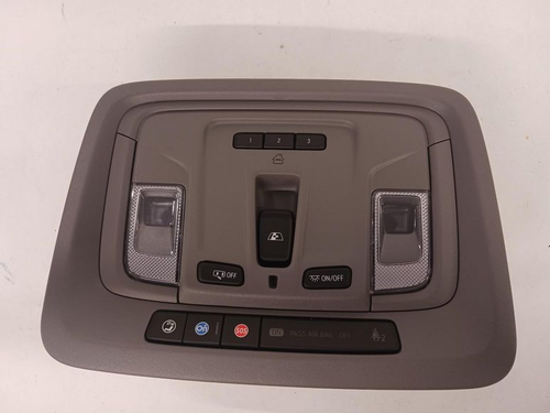 2019-2022 Chevrolet Silverado 1500 2500 3500 Overhead Roof Console opt ...