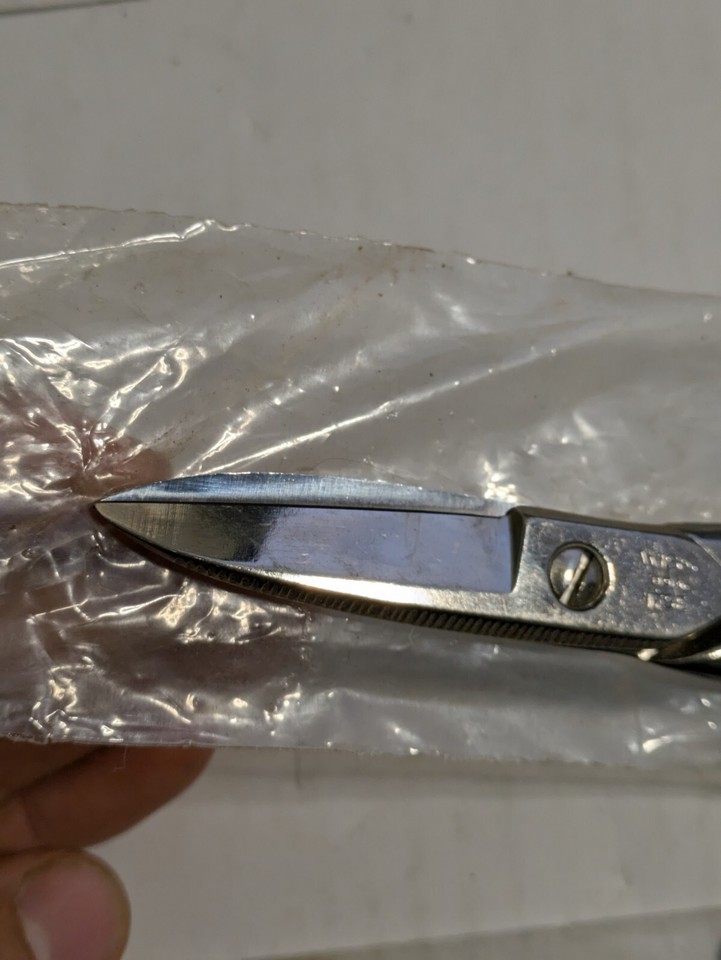 VTG Wiss 175E Electricians Scissors 5" Metal USA 2" Blade Wire Cutters ...