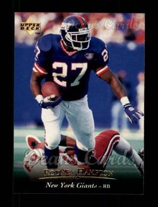 1995 Upper Deck #117 Rodney Hampton Giants Georgia 8 - NM/MT | eBay