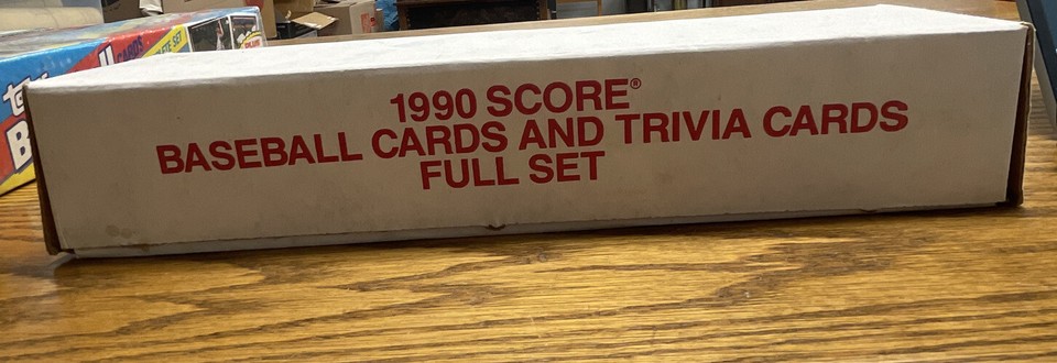 1990 Score Baseball Cards and Trivia Cards Full Set | eBay