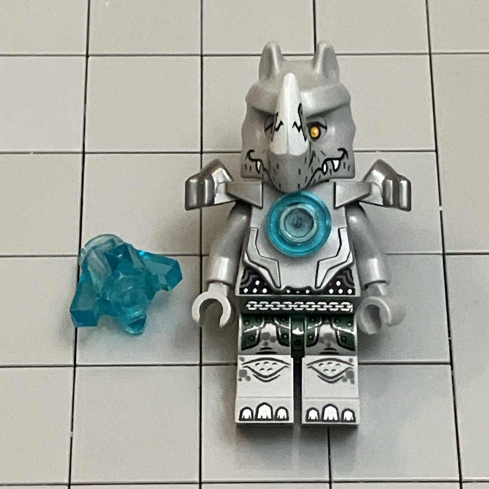 LEGO Rogon Rhinoceros Minifigure Legends of Chima Rhino 70133 70131 H2 ...