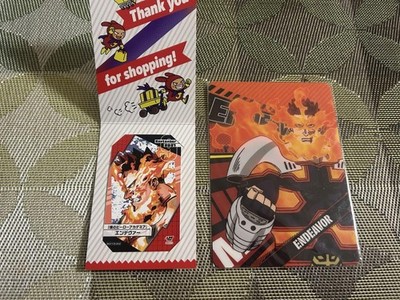 My Hero Academia Mini Promide Endeavor And Bonus Shikishi Jump Shop ...