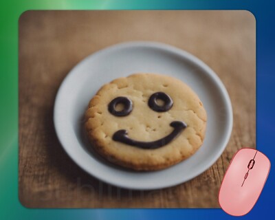 SMILING COOKIE mouse pad mousepad | eBay