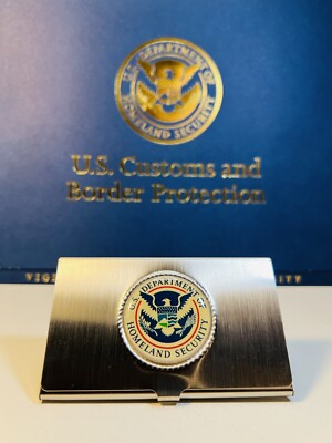 Department of Homeland Security Bussiness Card Holder | eBay