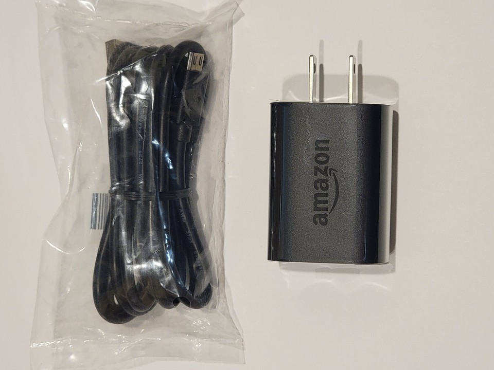 Amazon 9W Original OEM AC USB Power Adapter With Micro USB cable. | eBay