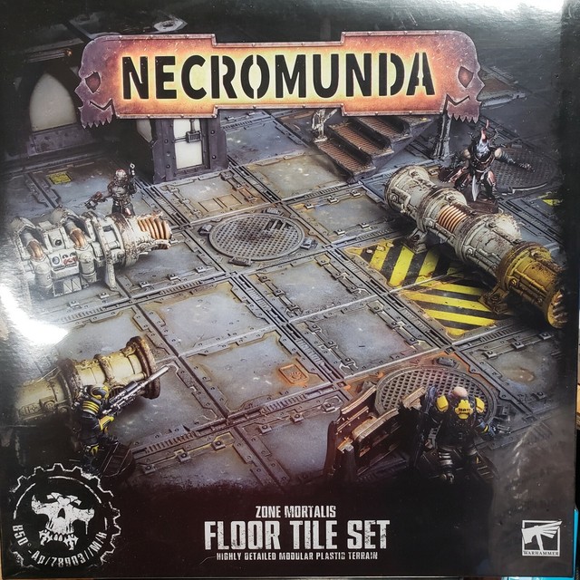 Necromunda Zone Mortalis Floor Tile Set Accessories Warhammer 40k for ...