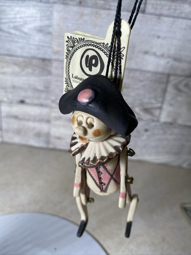 Federico Fabbrini I Pupi Jester Figurine Italy Puppet Laboratorio ...