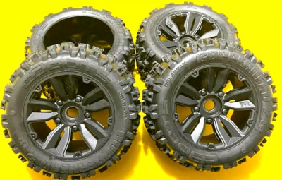 Arrma Kraton 4S V2 BLX DBoots Copperhead LP Tires 17mm Wheels Front ...