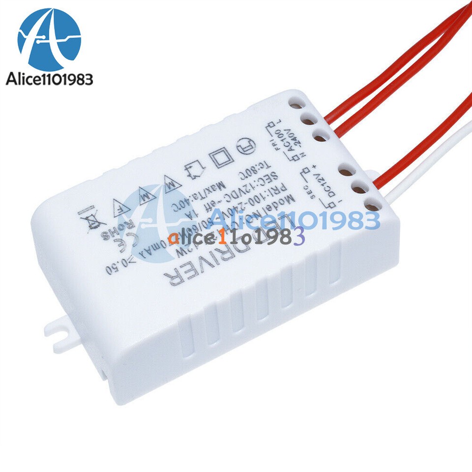 6W/10W/12W/18W/30W/40W LED Transformateur Convertisseur DC 12V MR16 ...