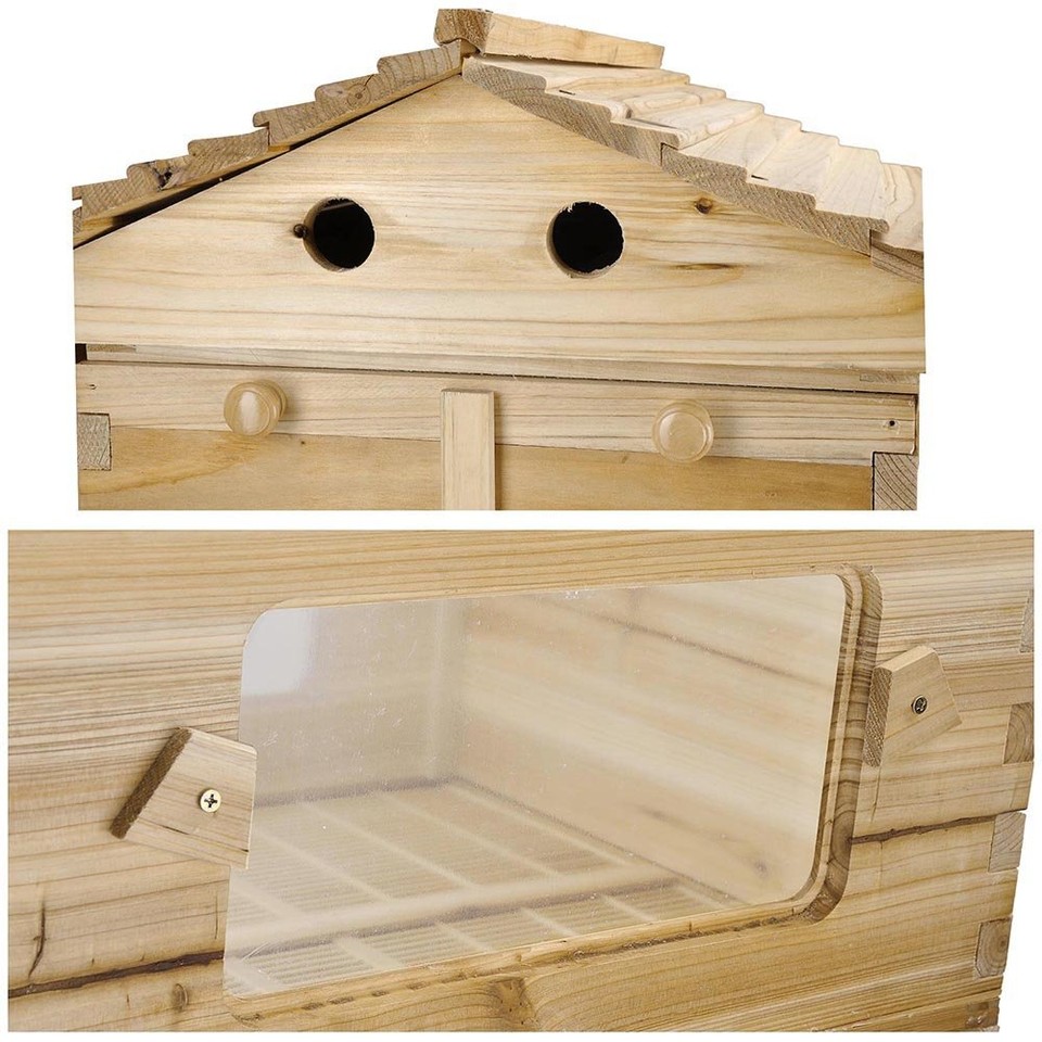 Auto Bee Hives Beekeeping Boxes Honey House + 7 x Beekeep Frames + HAVE ...