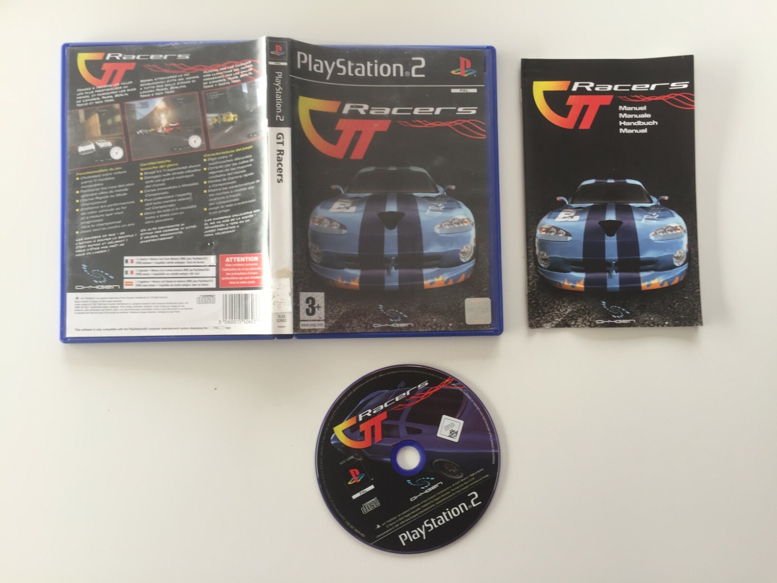 GT Racers PlayStation 2 PAL - Prix - Photo - Présentation
