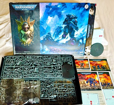 RAVEN GUARD SPACE MARINES: RAVENSTRIKE BATTLE FORCE~Games Workshop ...