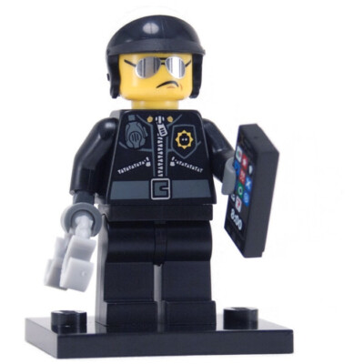 Lego Scribble-Face Bad Cop 71004 The LEGO Movie Collectible Minifigure ...