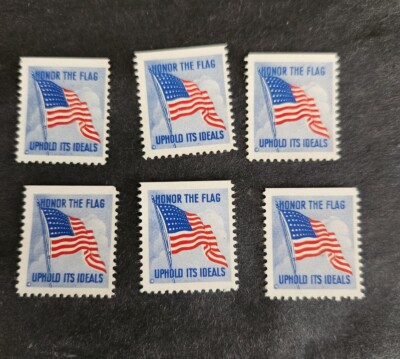 Rjkstamps WW2 Honor the Flag Uphold its Ideals Patriotic Poster 6 ...