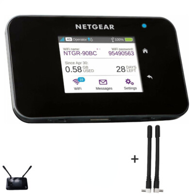 Unlocked Netgear Aircard AC810S 600Mbps 4G LTE MiFi Mobile Hotspot Wifi ...