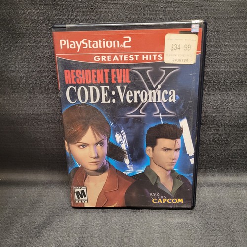 Resident Evil Code: Veronica X (Sony PlayStation 2, 2001) PS2 Video ...