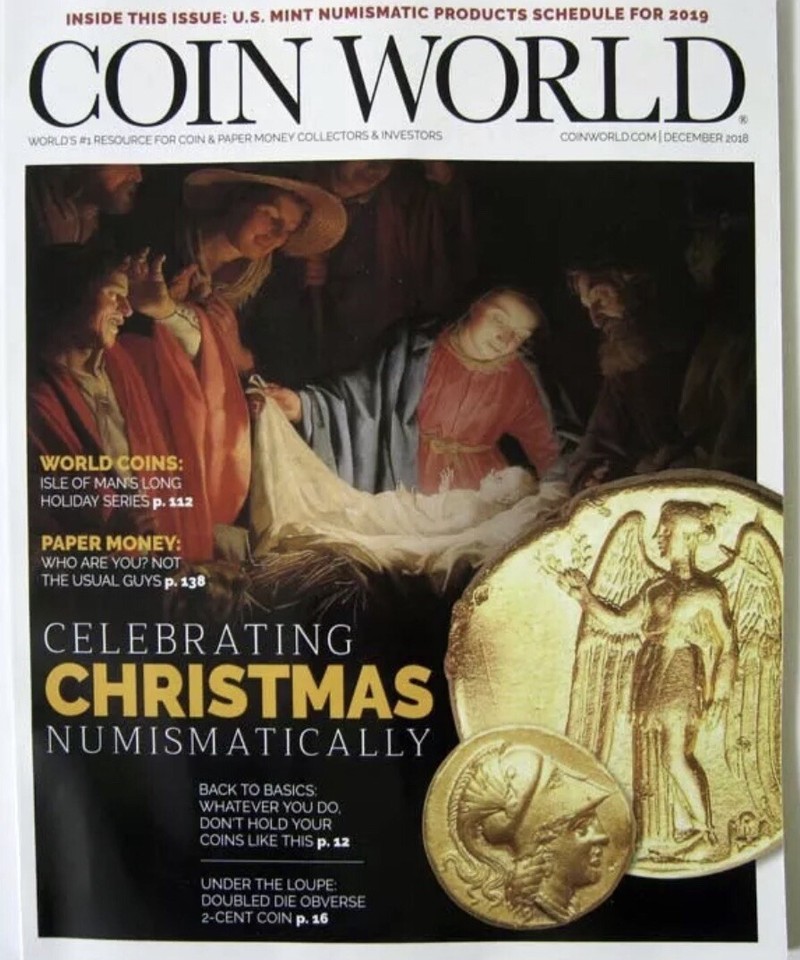 COIN WORLD Magazine December 2018 US Mint Numismatic Products Schedule ...