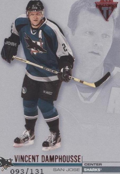2001-02 Pacific Private Stock Titanium - Vincent Damphousse #121 Red ...