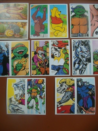 Great Britain Brooke Bond original tea card doubles, 1986,1989,1990 cv£ ...